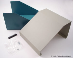 Sloped Steel Case / Instrument Panel - Curious Inventor