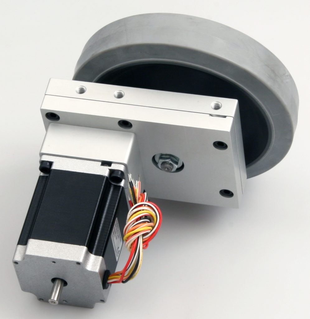 Robotics Gearbox, Stepper Motor and Wheel - Curious Inventor