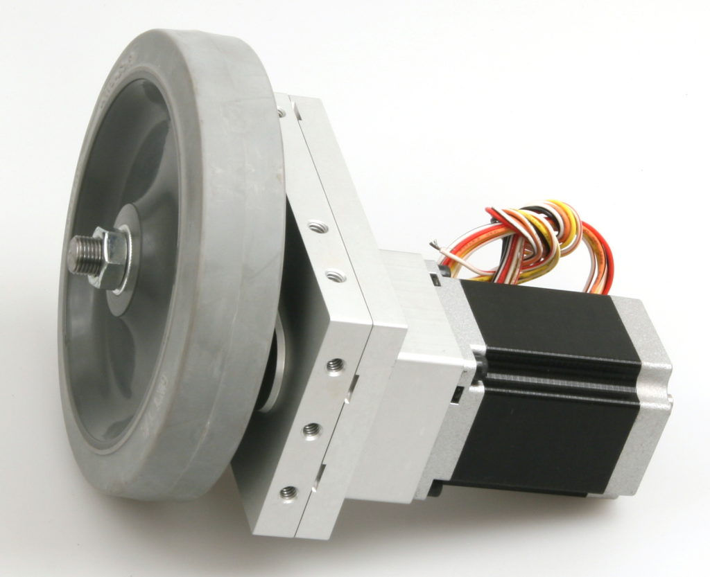 Robotics Gearbox, Stepper Motor and Wheel - Curious Inventor