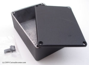 Sturdy Aluminum Pedal / Project / Stomp Box Enclosure - Curious Inventor